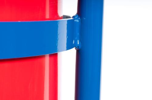 Rollcart Flessenwagen, voor 1 x 33 kg propaangas fles, lucht-banden ...